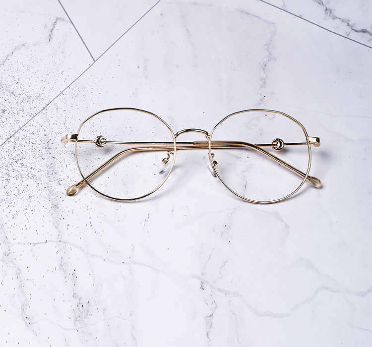 Metal Frame Eyeglasses - Vlookoptical