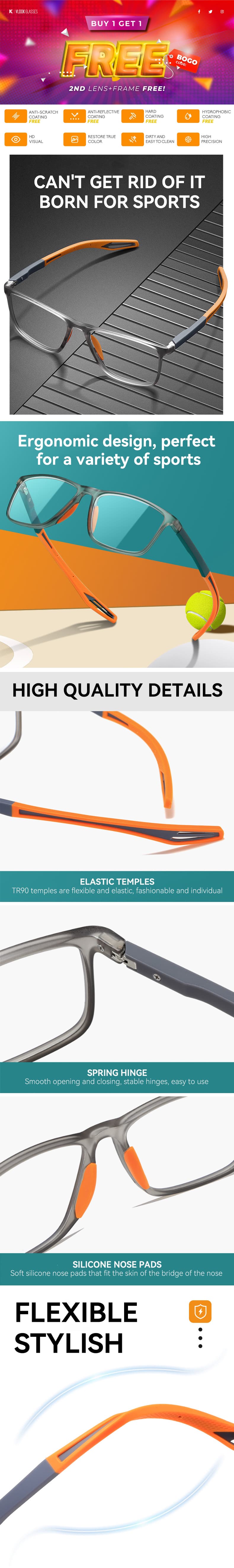 Toni - Frame - VlookGlasses