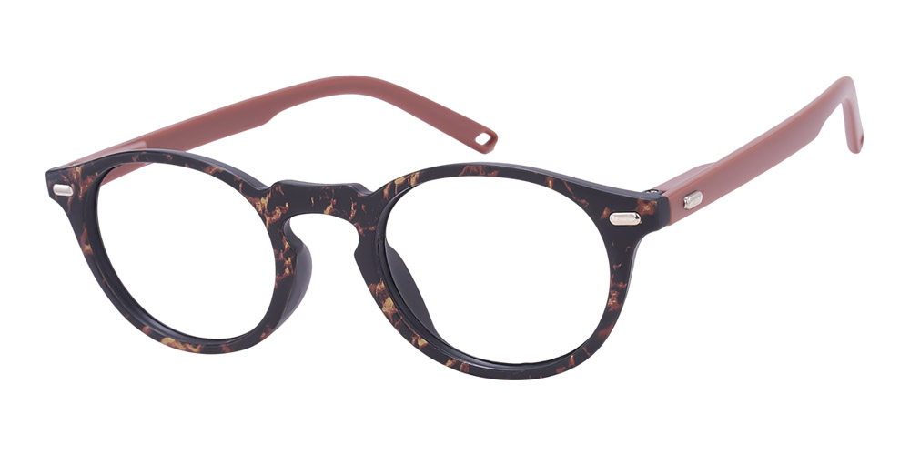 Phoebe plastic trendy rectangle glasses for women and men
