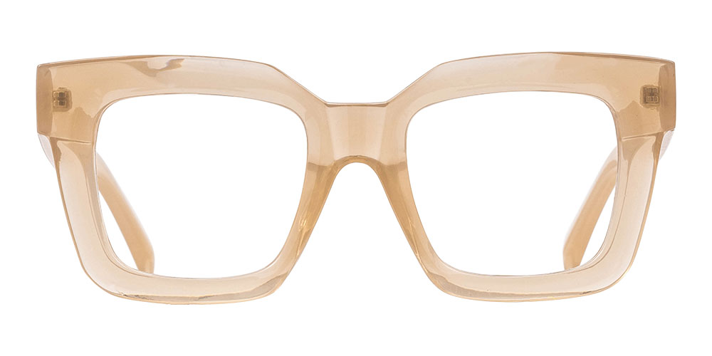 Brown Plastic Glasses Frames