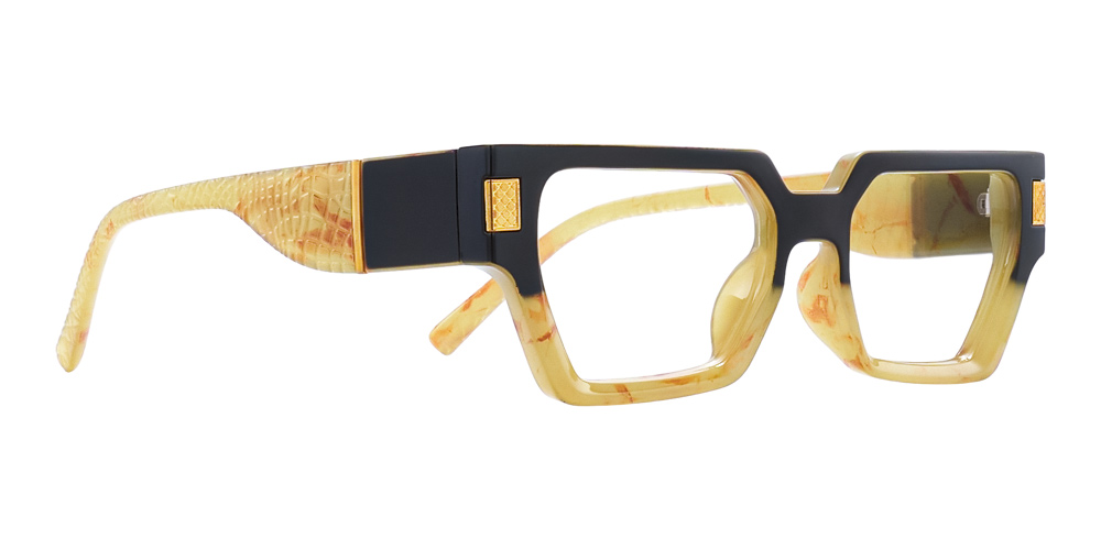 Manson plastic trendy rectangle glasses for women and men