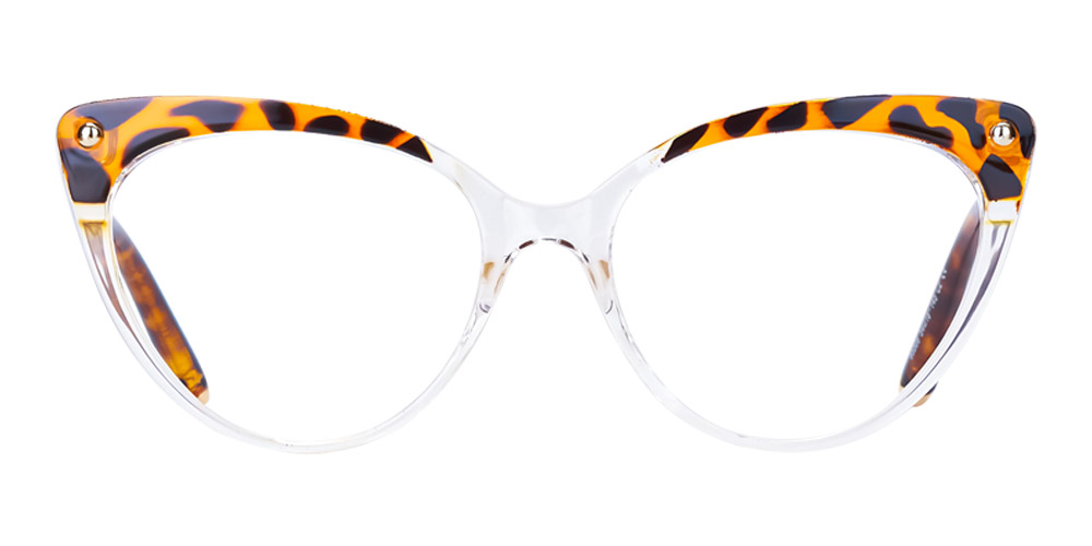Daria mixed material elegant cat eye glasses for women