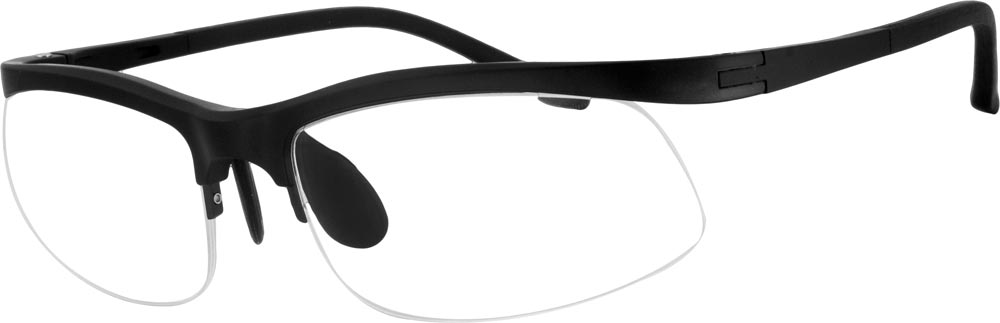 Baldwin Wearable Large TR90 Rectangle Browline Eyeglasses