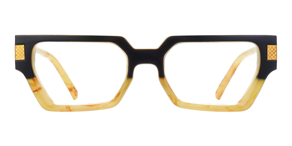 Manson plastic trendy rectangle glasses for women and men